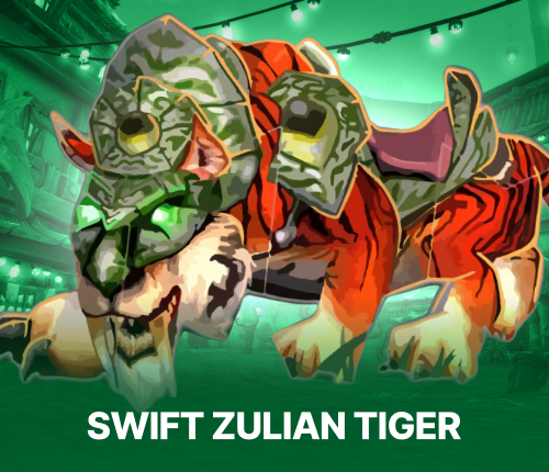 Swift Zulian Tiger Mount — WoW SoD Classic Boost | KingBoost