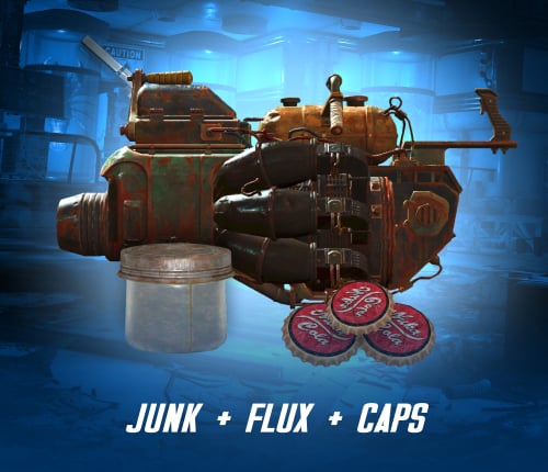 Fallout 76 Resource Bundle | Max Caps, Junk & Flux for PC