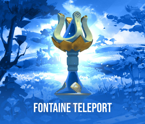 Genshin Impact Fontaine Teleport Waypoints Unlock Boost Service ...